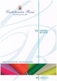 Catalogue 04 - Coloured Tissue Paper - Natural Bicolor